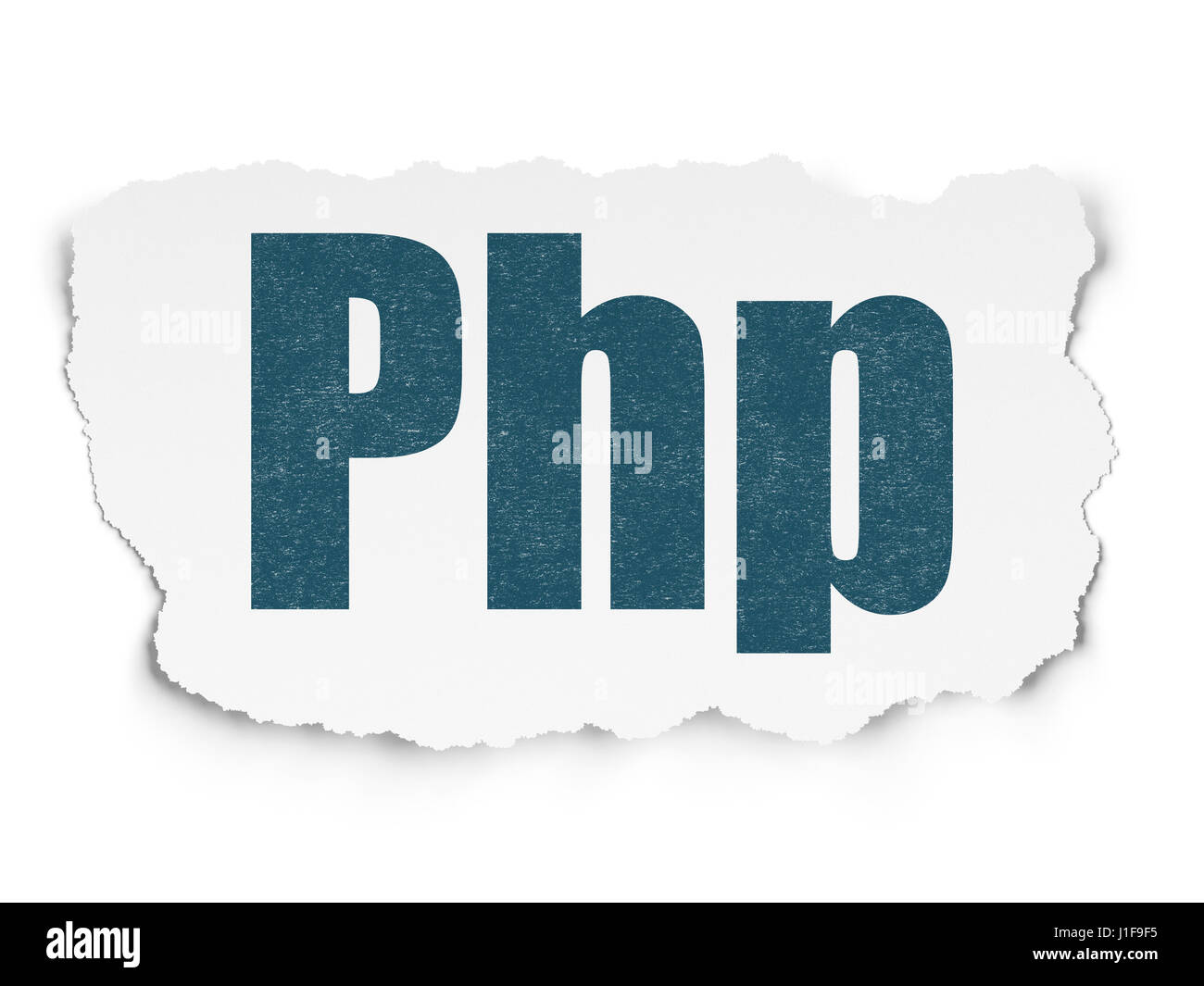 Programming concept: Php on Torn Paper background Stock Photo - Alamy