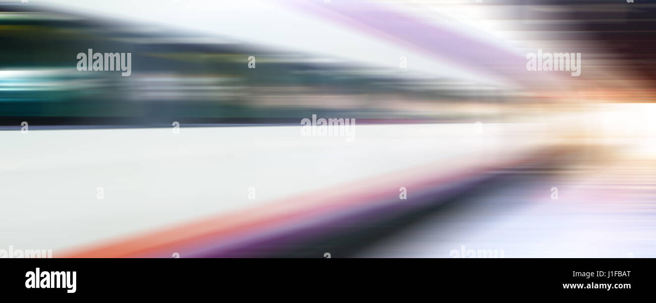 High speed train - abstract background Stock Photo - Alamy