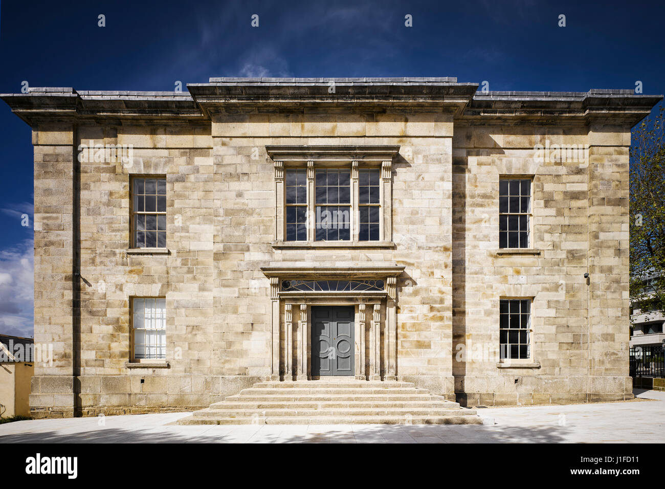 Front facade showing stone work. Kilmainham Courthouse, Kilmainham ...