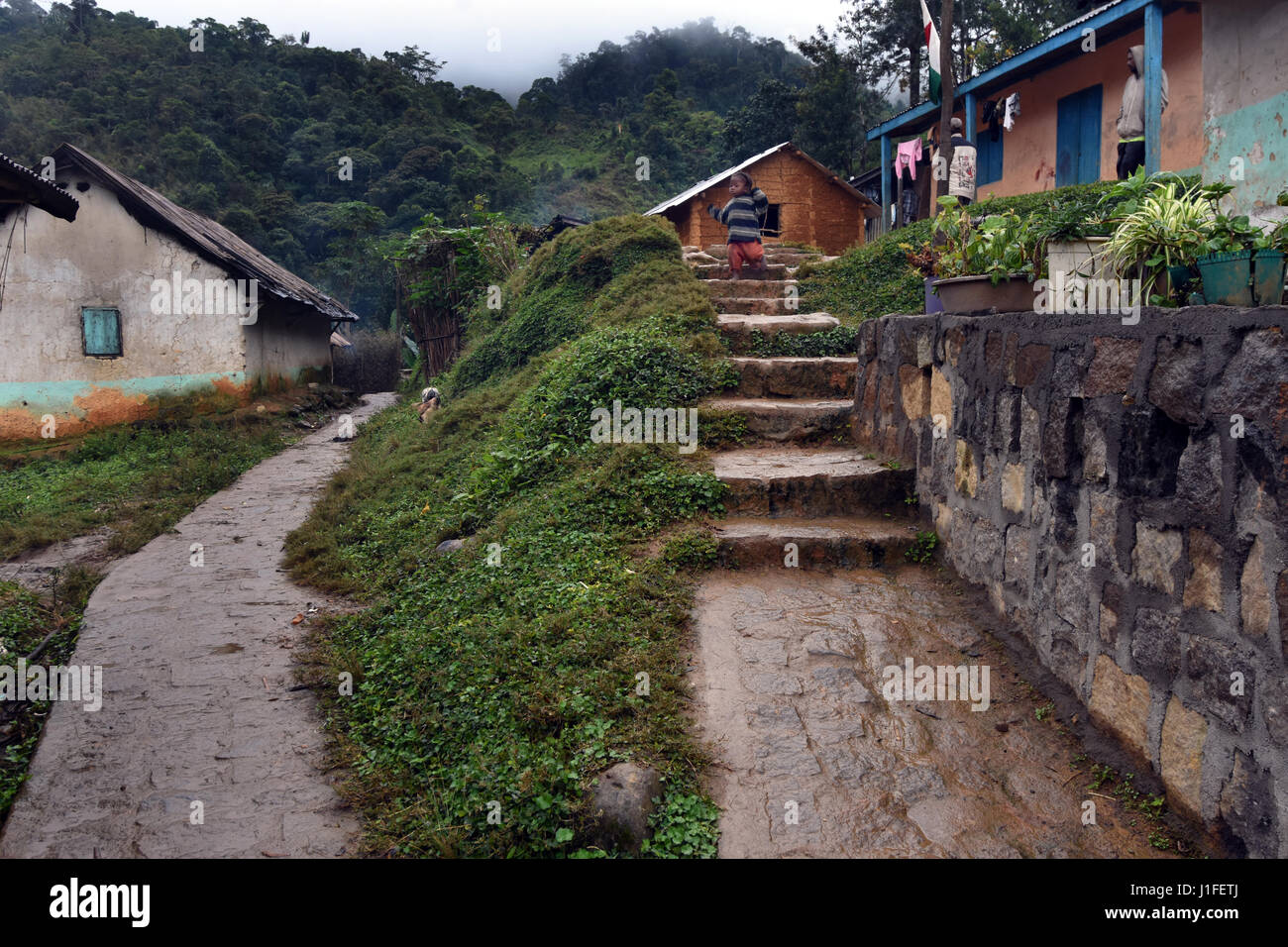 The Village of Ambatolady near Ranomafana National Park Madagascar ...