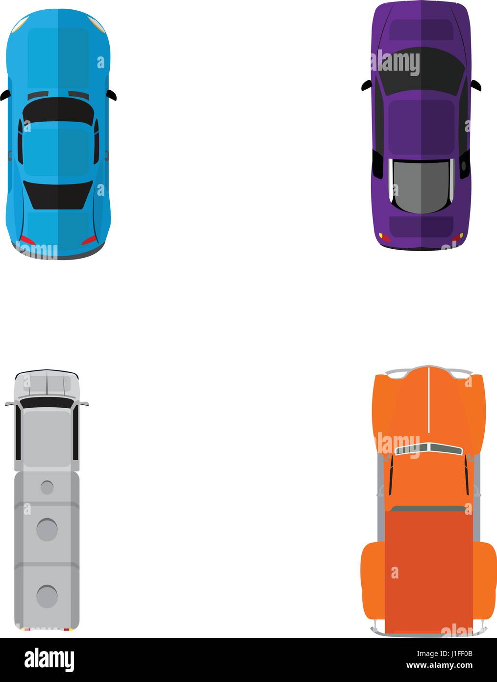Top view vehicles Stock Vector Image & Art - Alamy