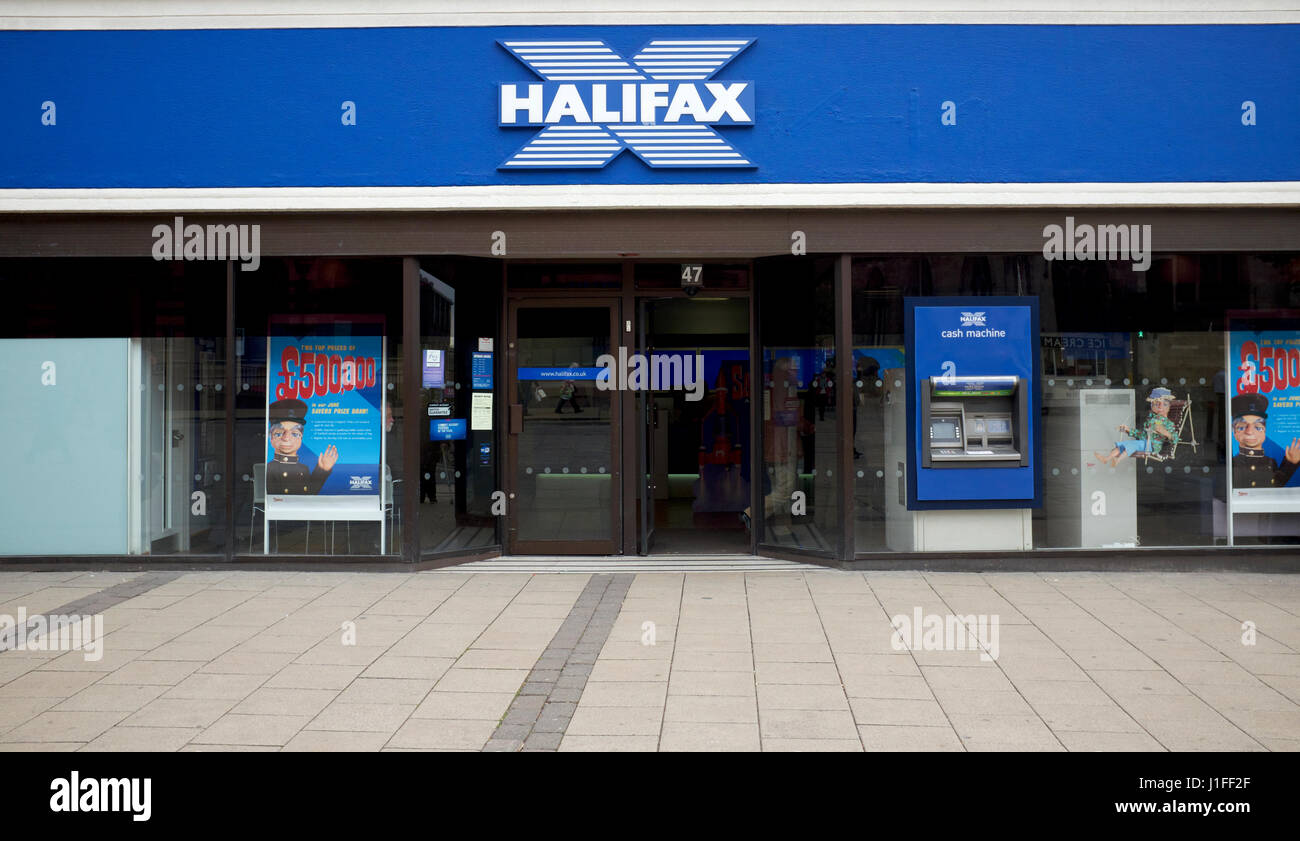 The Halifax Bank in York city centre Stock Photo - Alamy