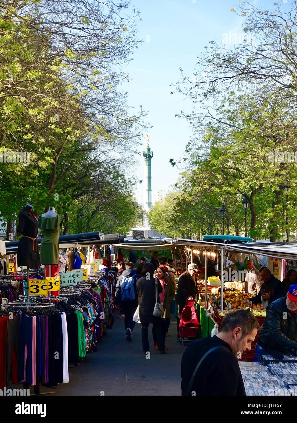 Marché bastille paris hi-res stock photography and images - Alamy