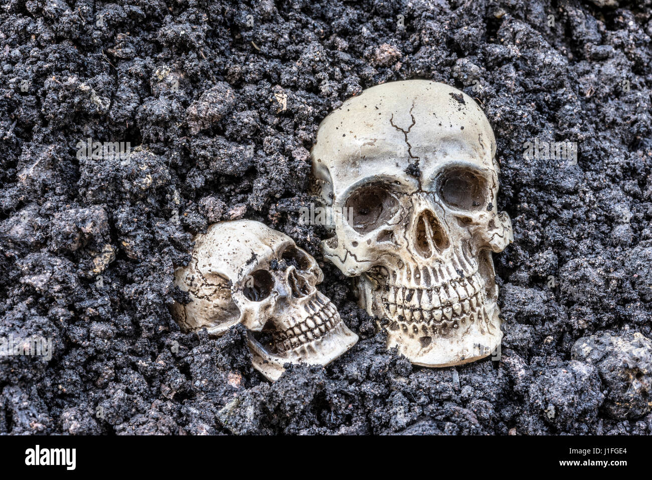 Human bone sad face hi-res stock photography and images - Alamy