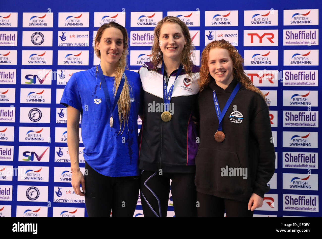The medal ceremony for the Women's 200m Butterfly, gold medalist ...