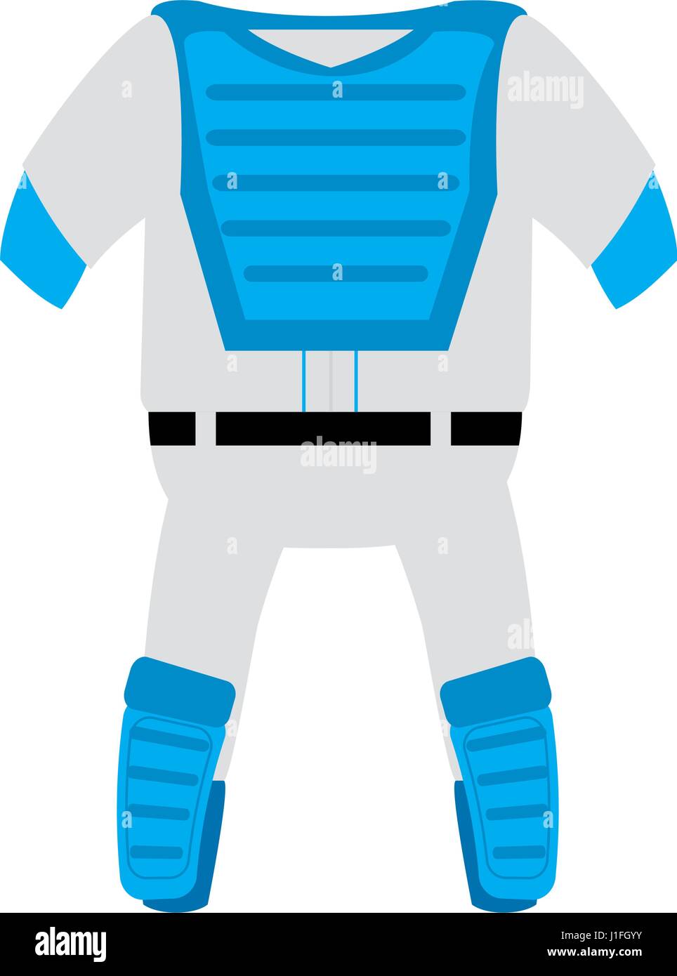 Catcher uniform isolated icon hi-res stock photography and images - Alamy