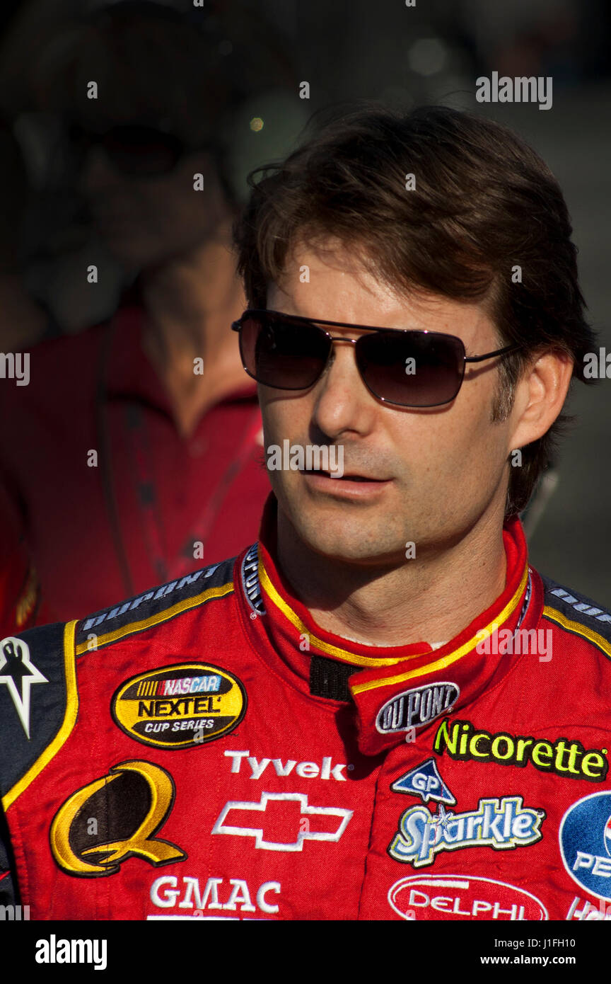 NASCAR racing driver jeff Gordon Stock Photo - Alamy