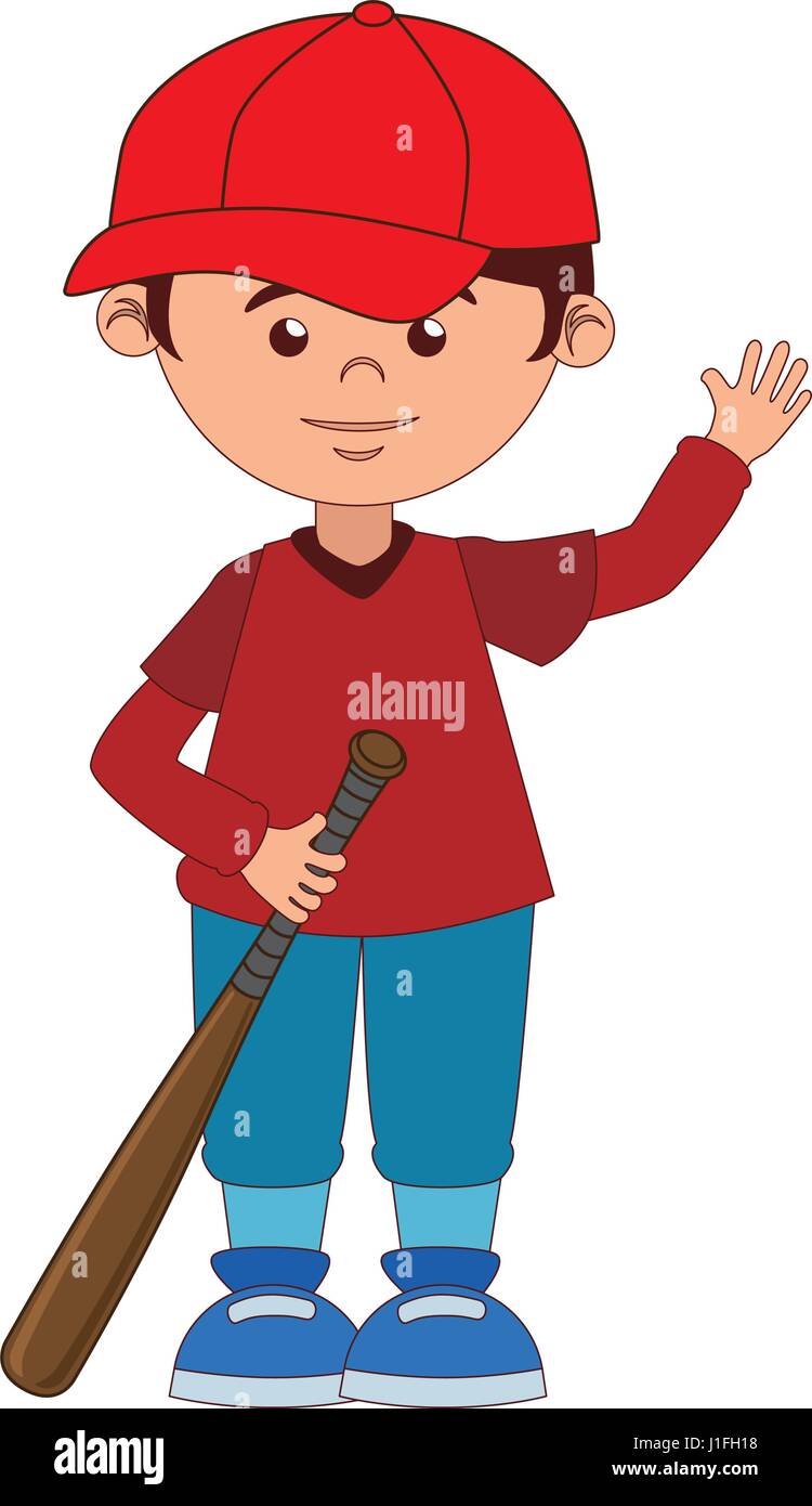 baseball player avatar character Stock Vector Image & Art - Alamy