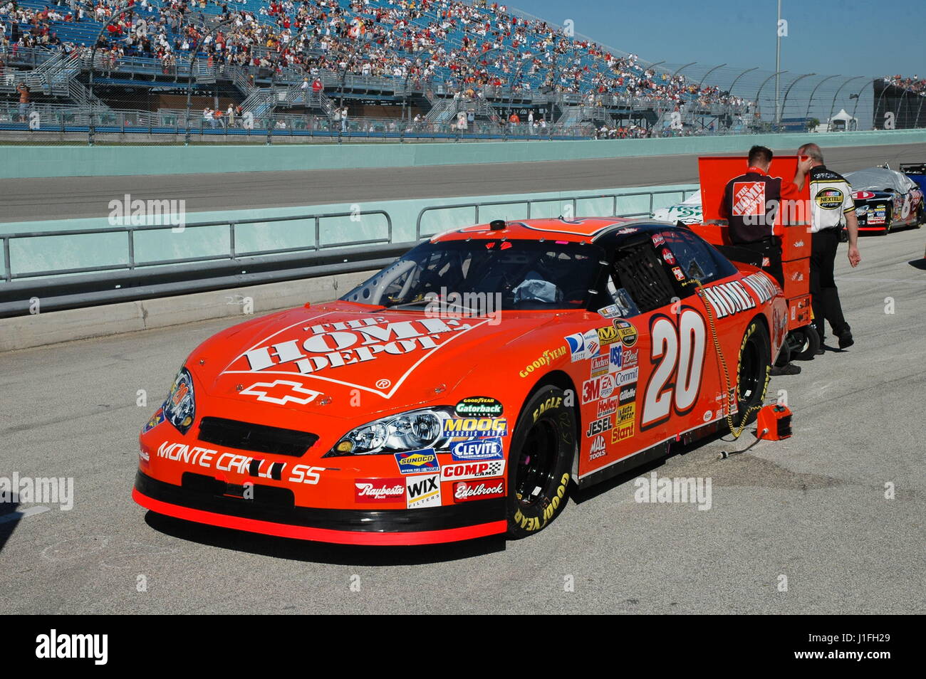 Nascar drivers on pit lane hi-res stock photography and images - Alamy