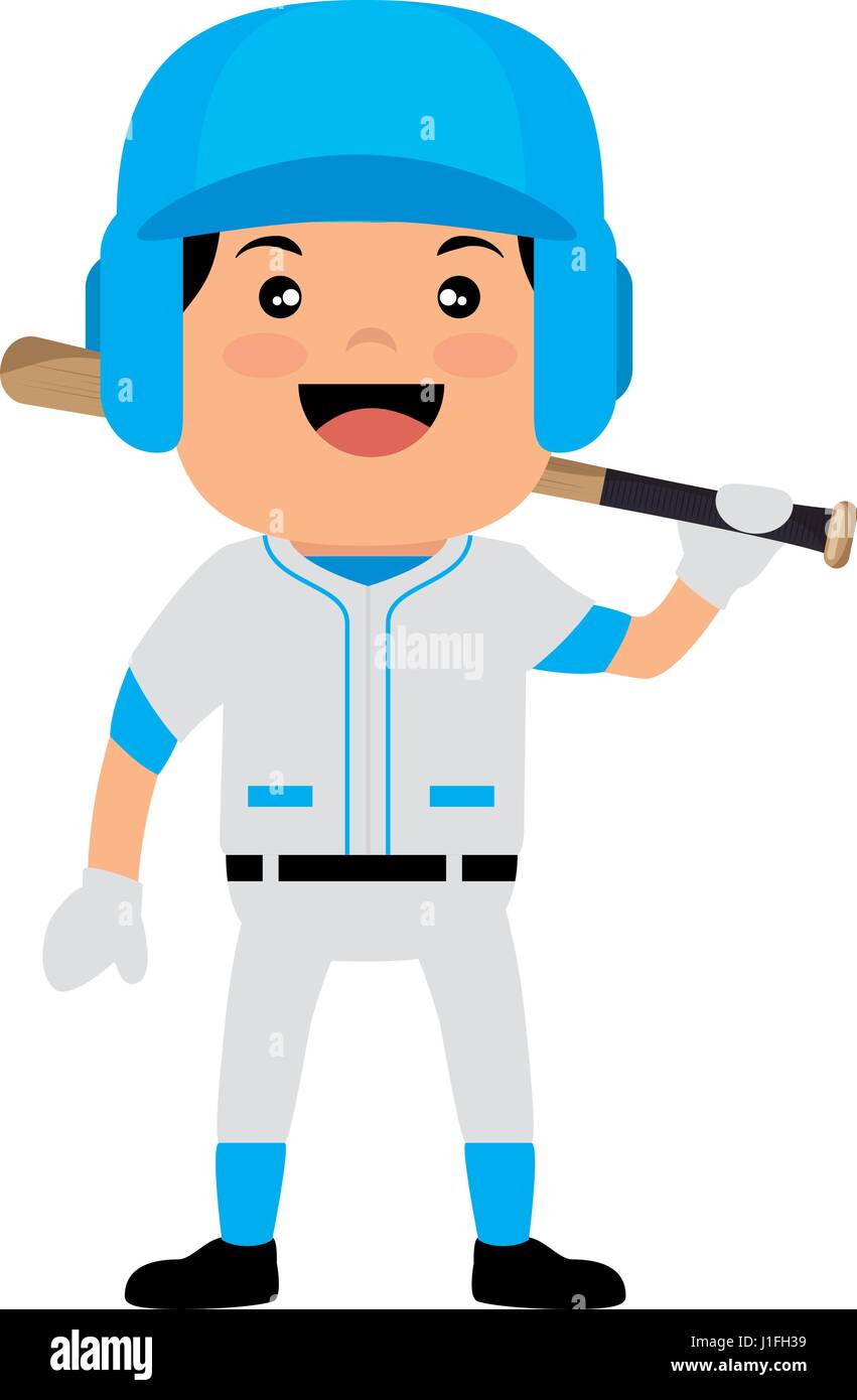 baseball player avatar character Stock Vector Image & Art - Alamy