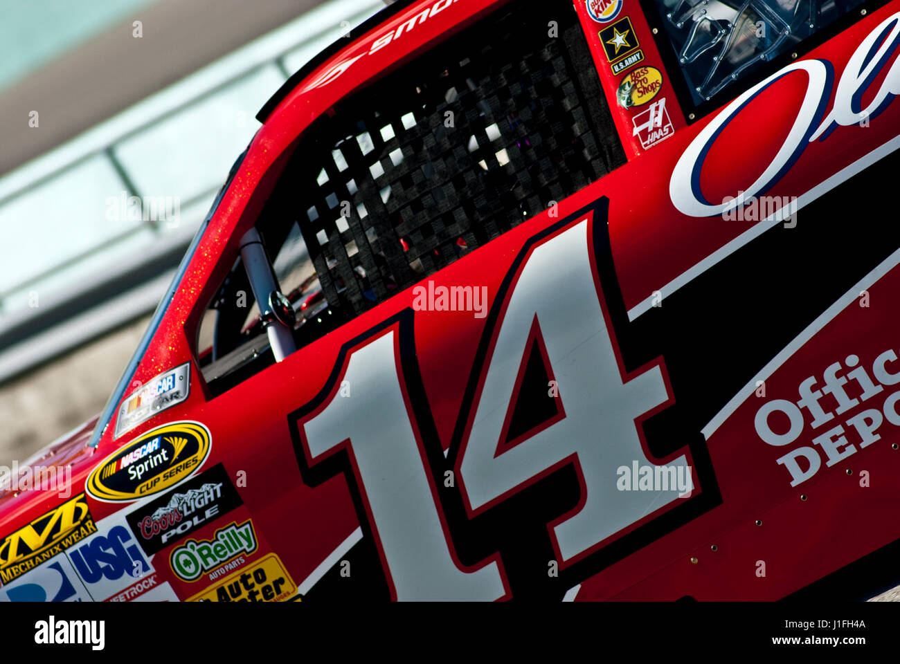 NASCAR racing drivers tony stewart Stock Photo - Alamy