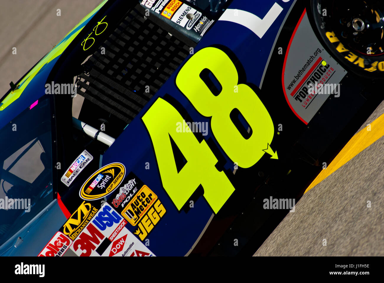 NASCAR racing driver Jimmie Johnson Stock Photo - Alamy