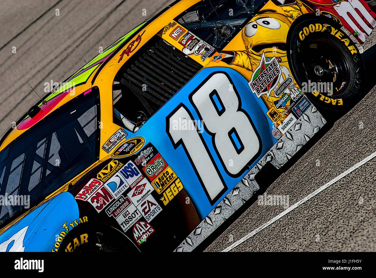 Kyle busch car hi-res stock photography and images - Alamy