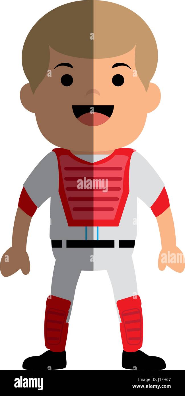 baseball player avatar character Stock Vector Image & Art - Alamy