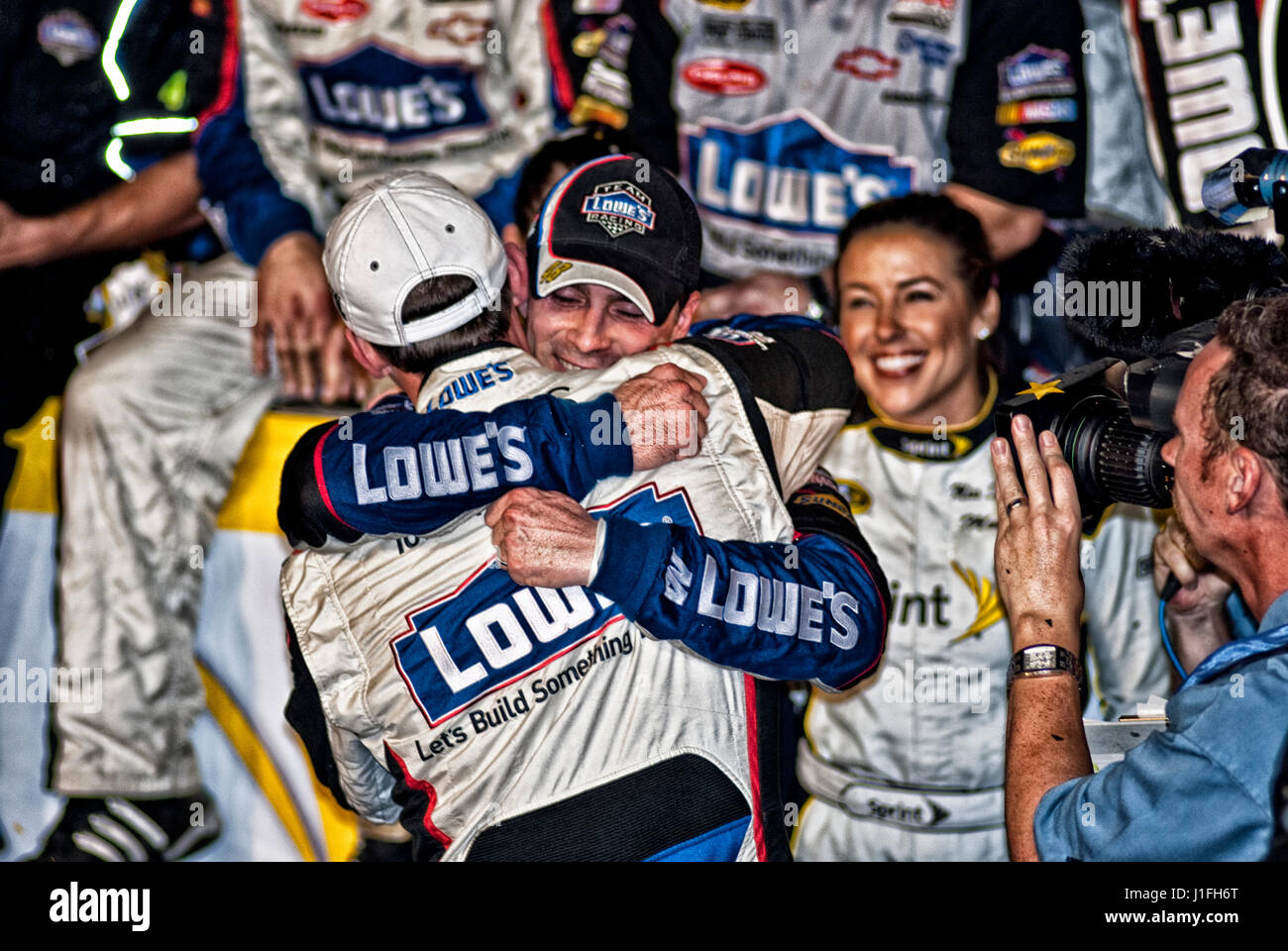 NASCAR racing driver Jimmie Johnson Stock Photo - Alamy