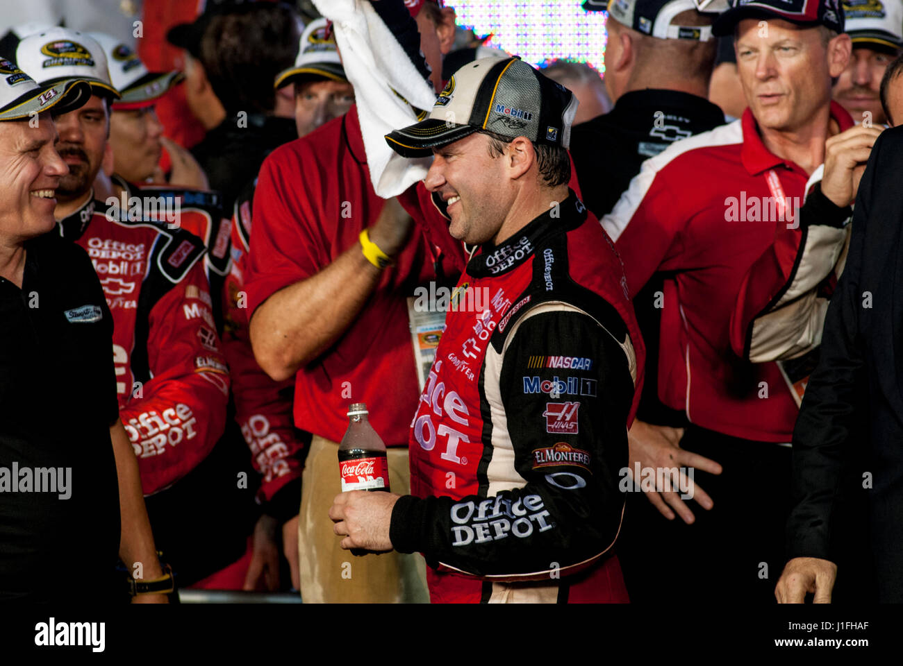 NASCAR racing drivers tony stewart Stock Photo - Alamy