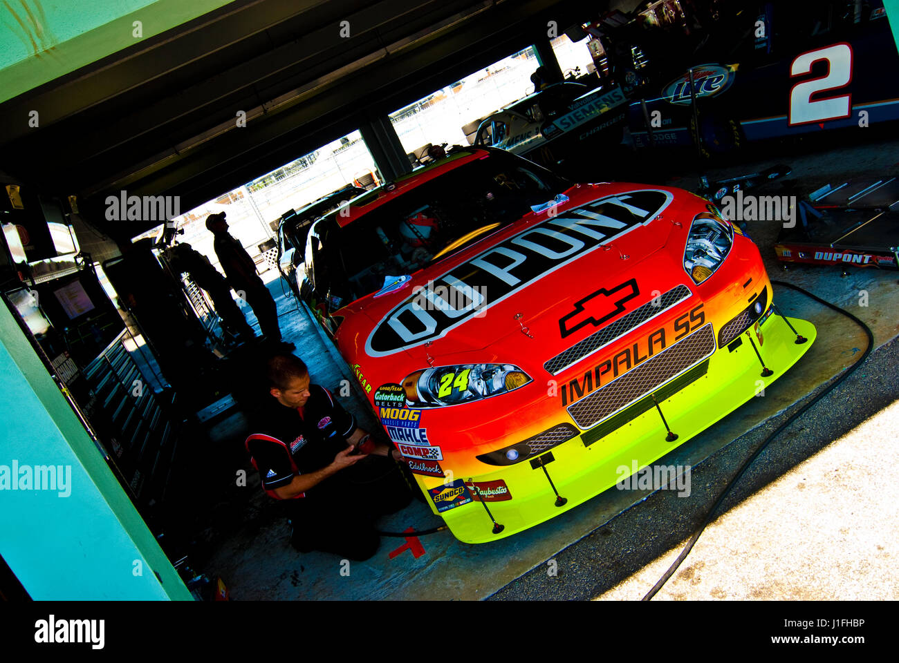 Jeff gordon nascar cars hi-res stock photography and images - Alamy