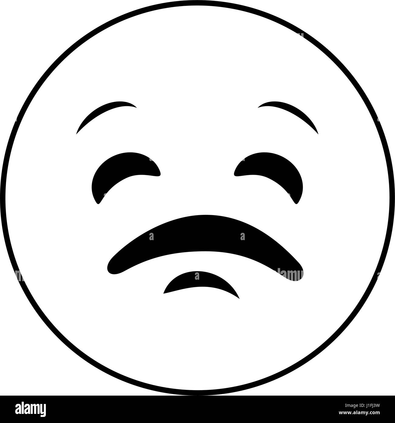 Kiss emoticon cute comic Black and White Stock Photos & Images - Alamy