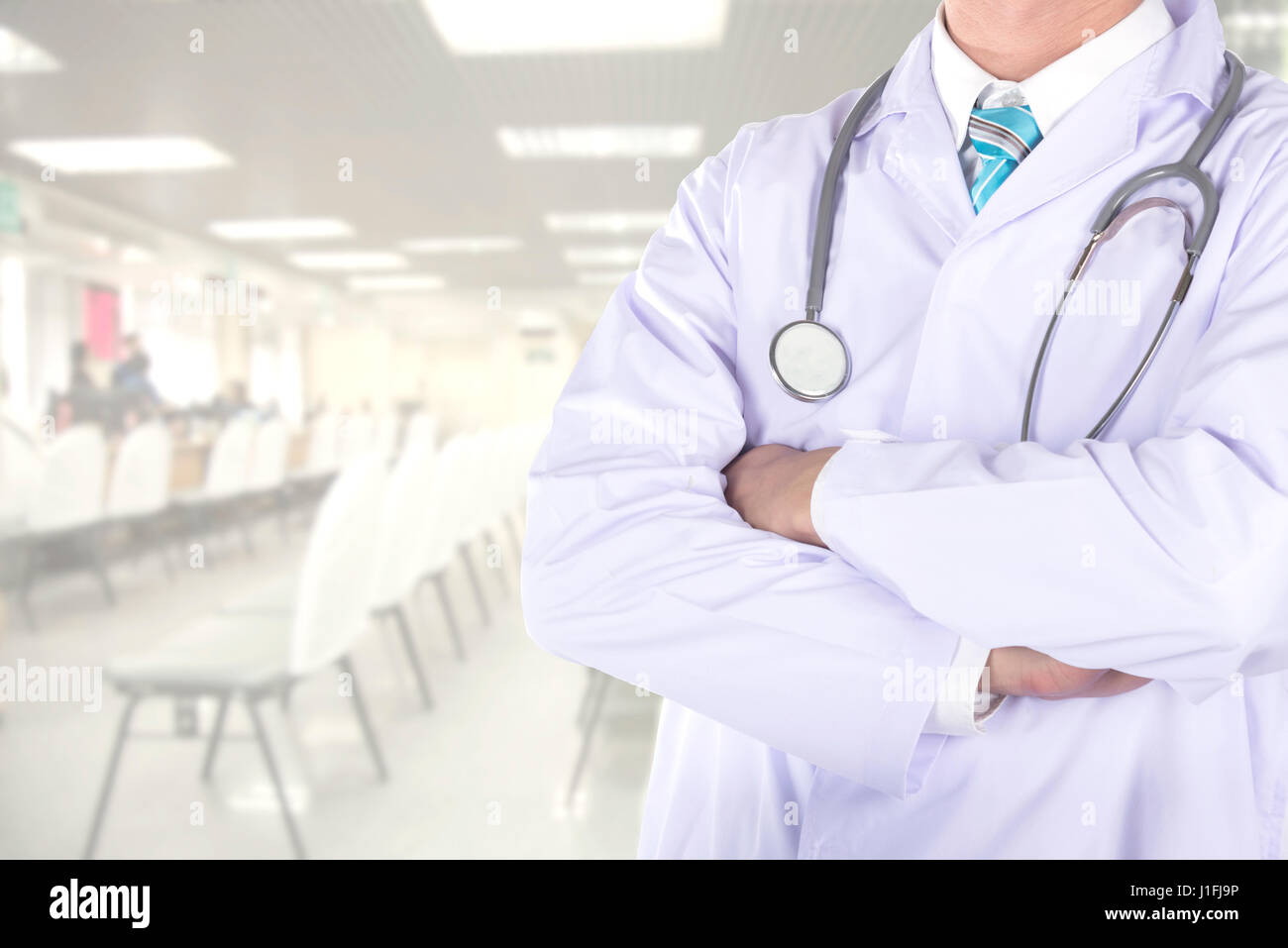 Medical physician doctor hand with stethoscope, Healthcare background ...