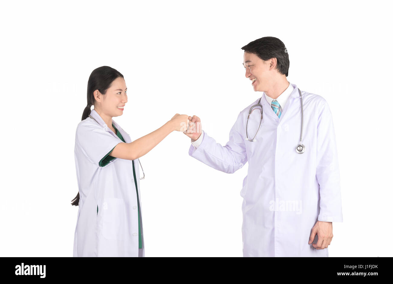 Healthcare and medical, professional young team celebrating success on ...