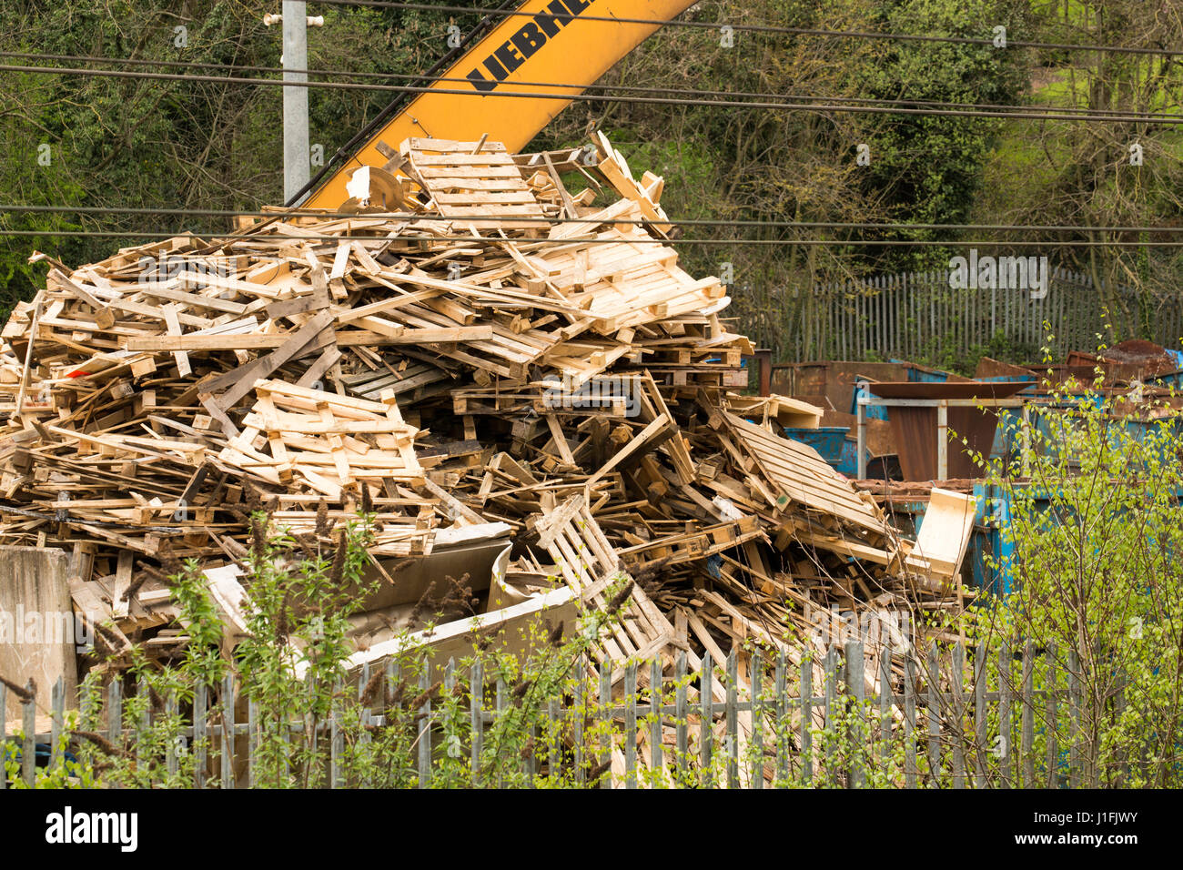 Metal Scrap Yard Stock Photo - Alamy