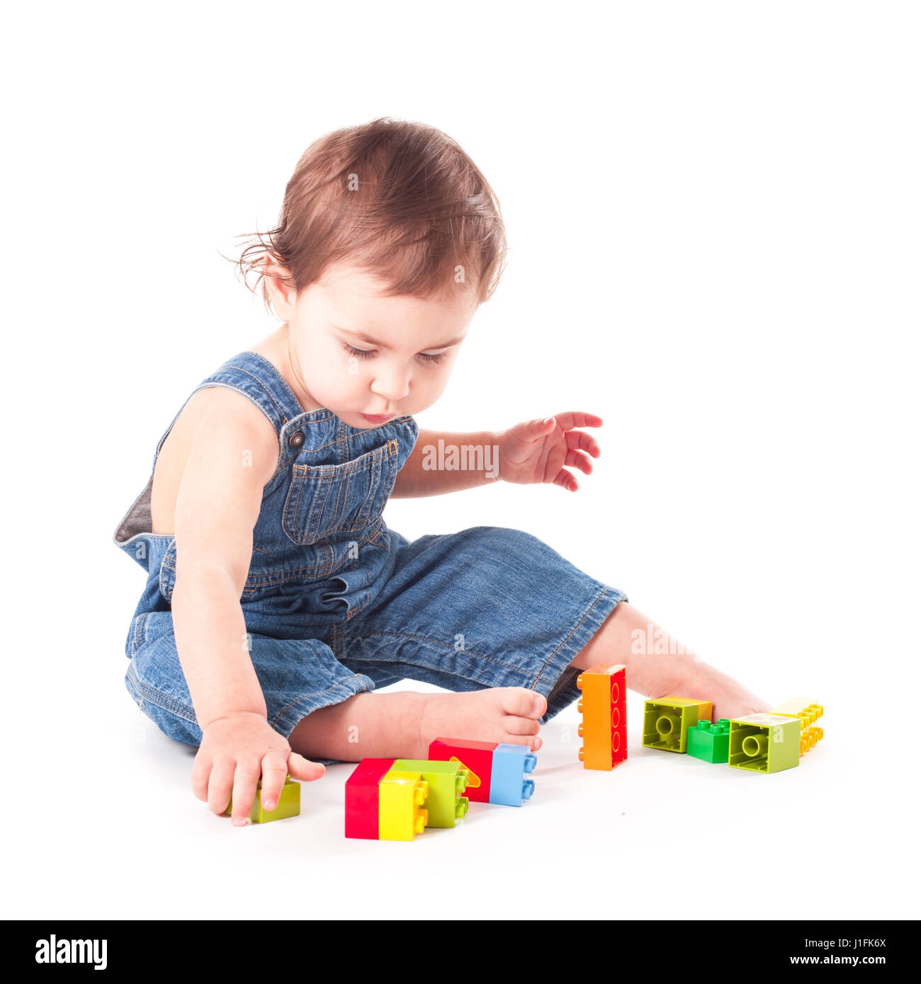 Child with a toy Stock Photo - Alamy