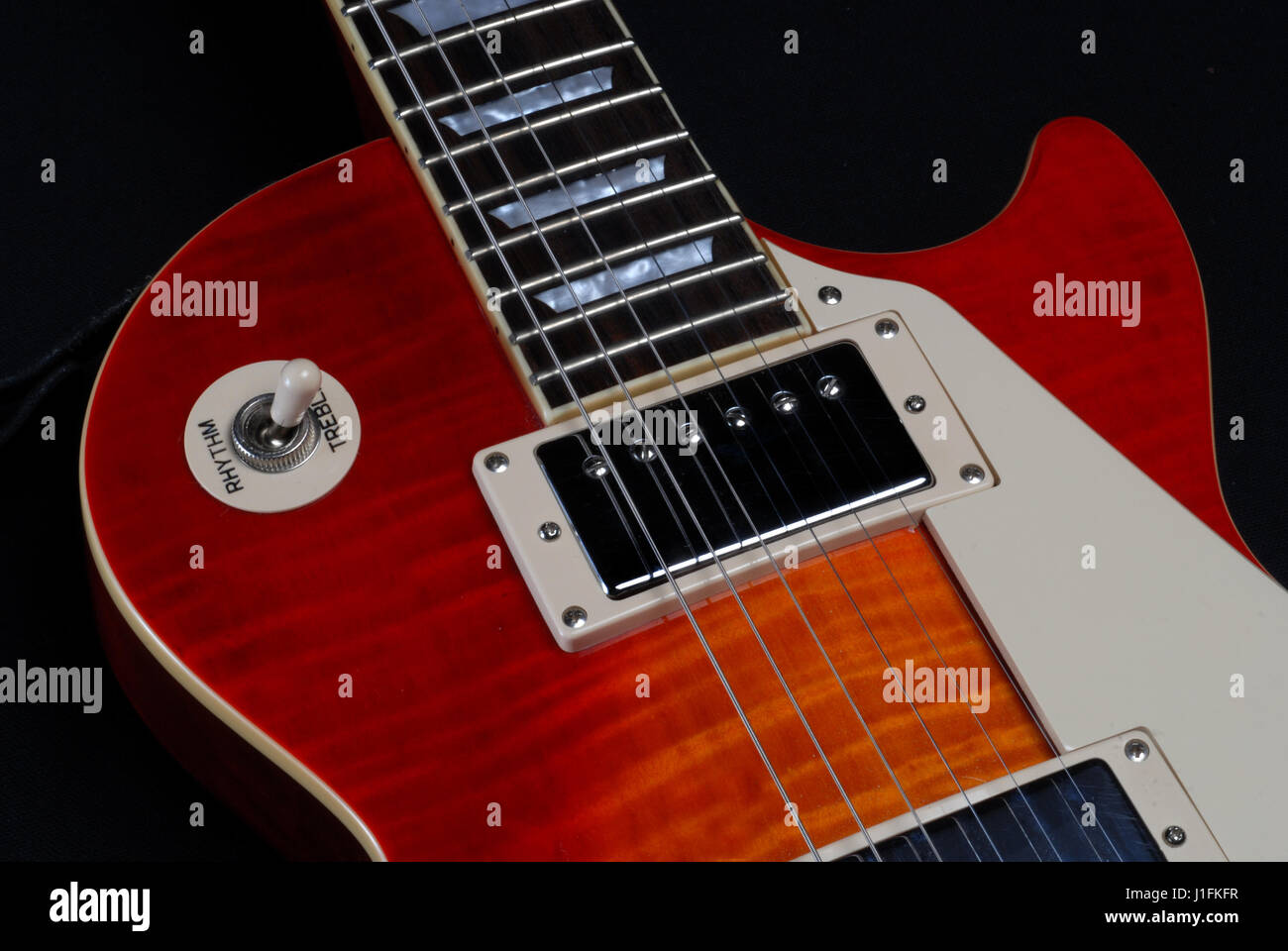 electric guitar musical instrument Stock Photo - Alamy