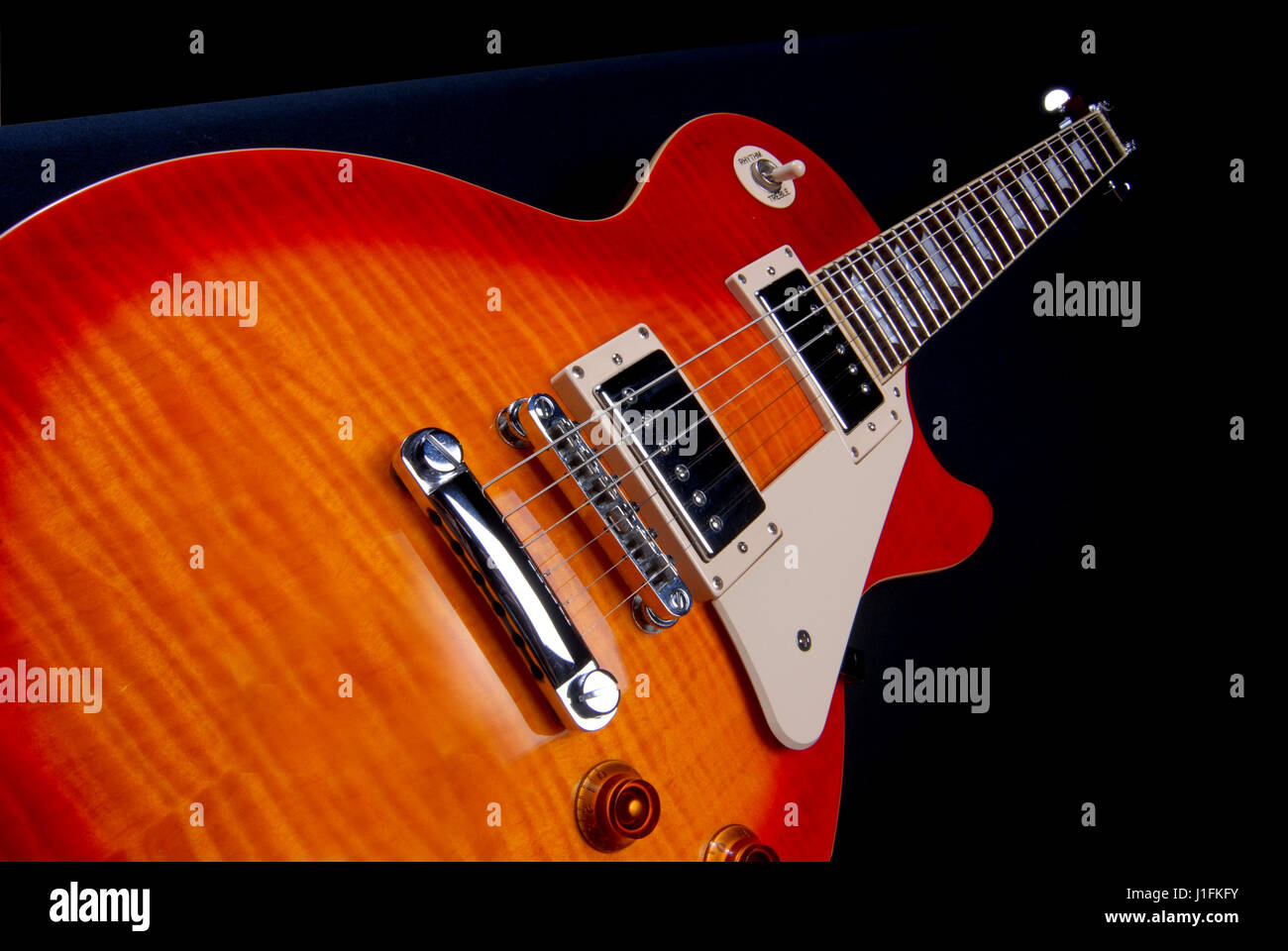 electric guitar musical instrument Stock Photo - Alamy