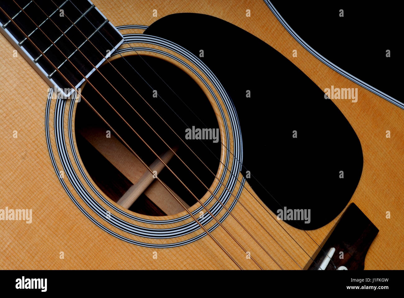 acoustic guitar musical instrument Stock Photo - Alamy