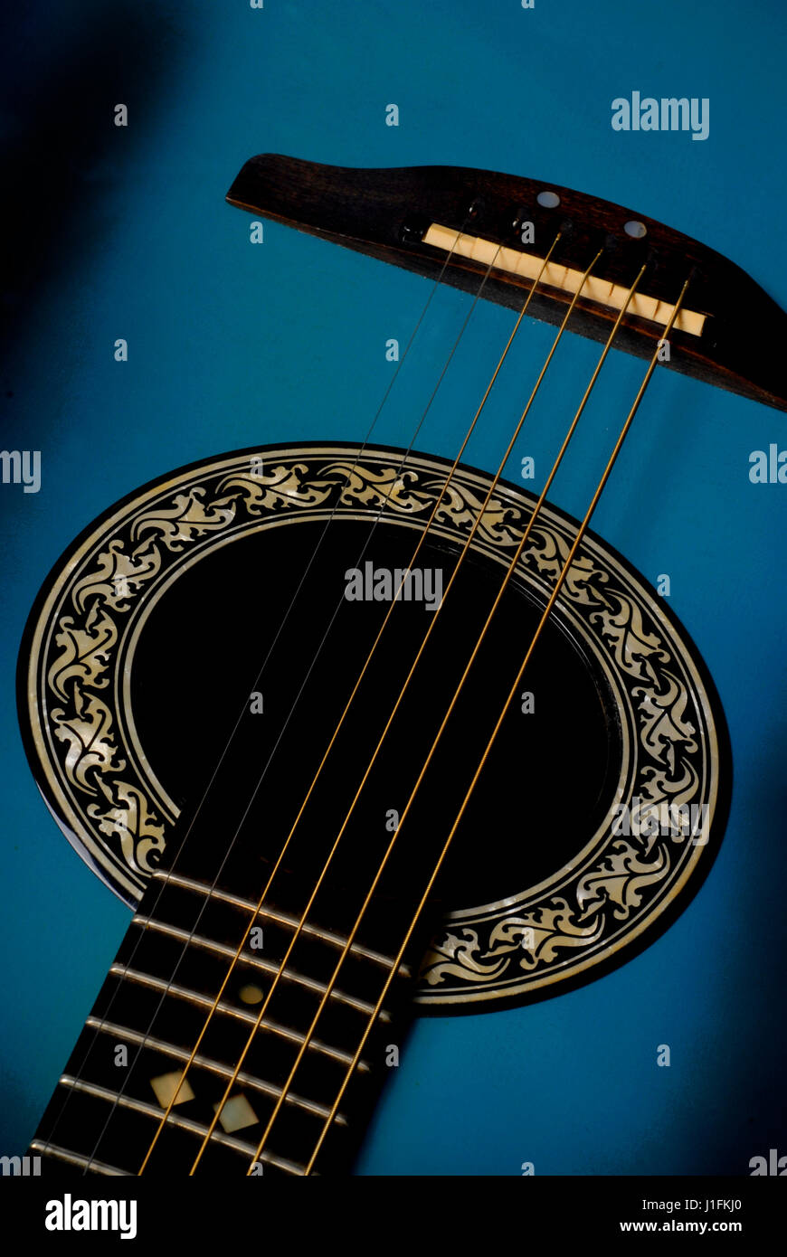 acoustic guitar musical instrument Stock Photo - Alamy