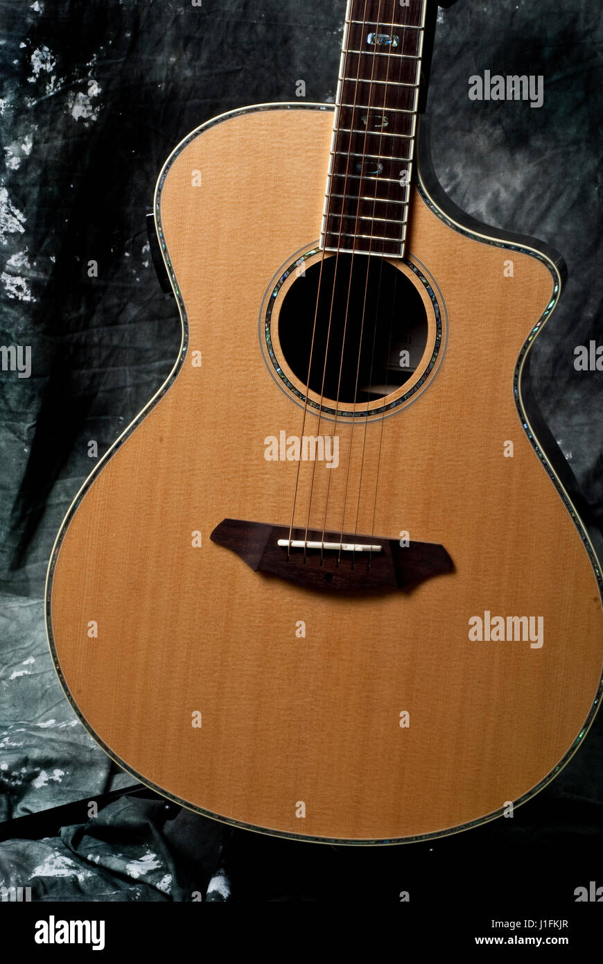 acoustic guitar musical instrument Stock Photo - Alamy