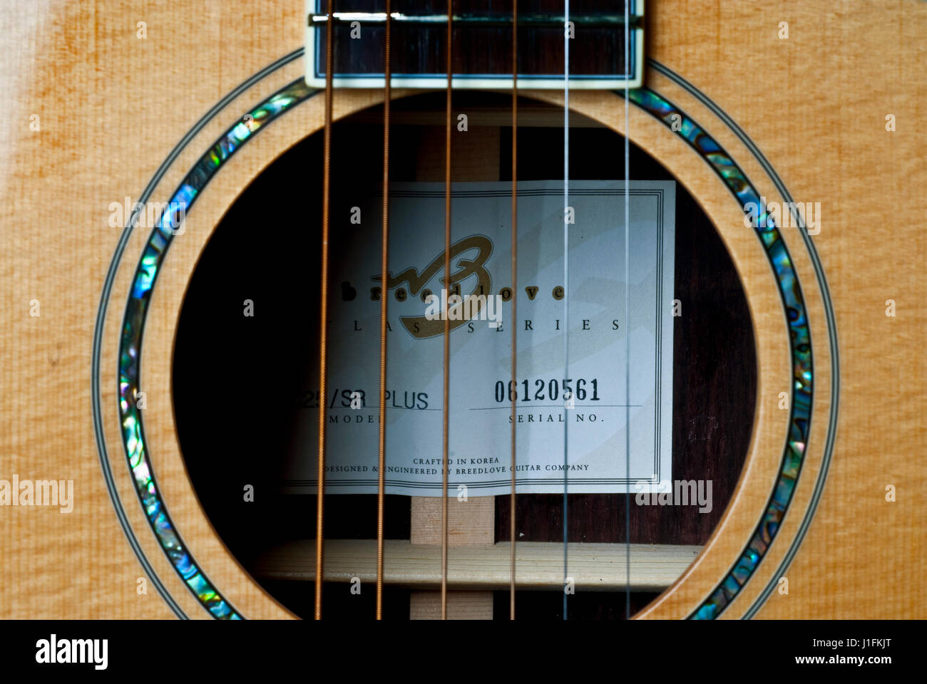 acoustic guitar musical instrument Stock Photo - Alamy