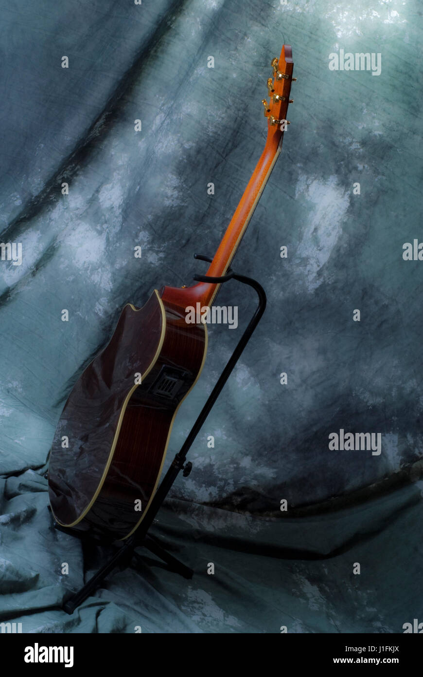 acoustic guitar musical instrument Stock Photo - Alamy