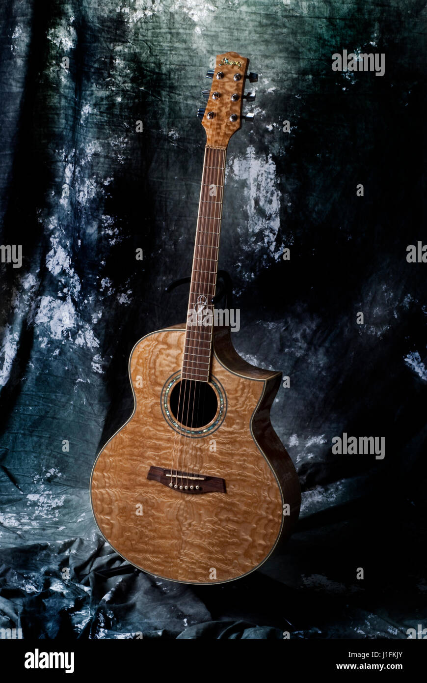 acoustic guitar musical instrument Stock Photo - Alamy