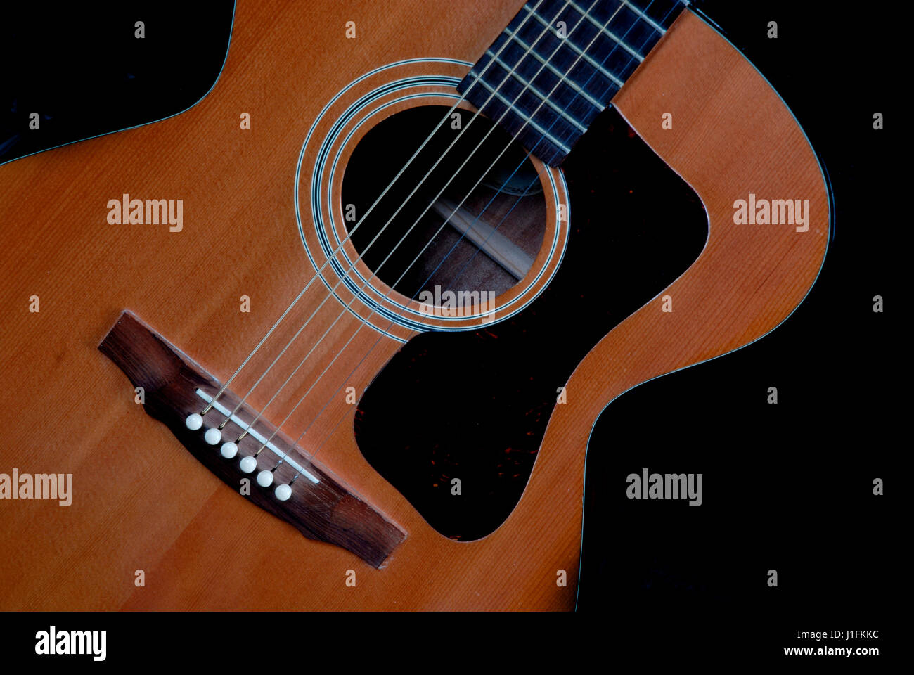 acoustic guitar musical instrument Stock Photo - Alamy