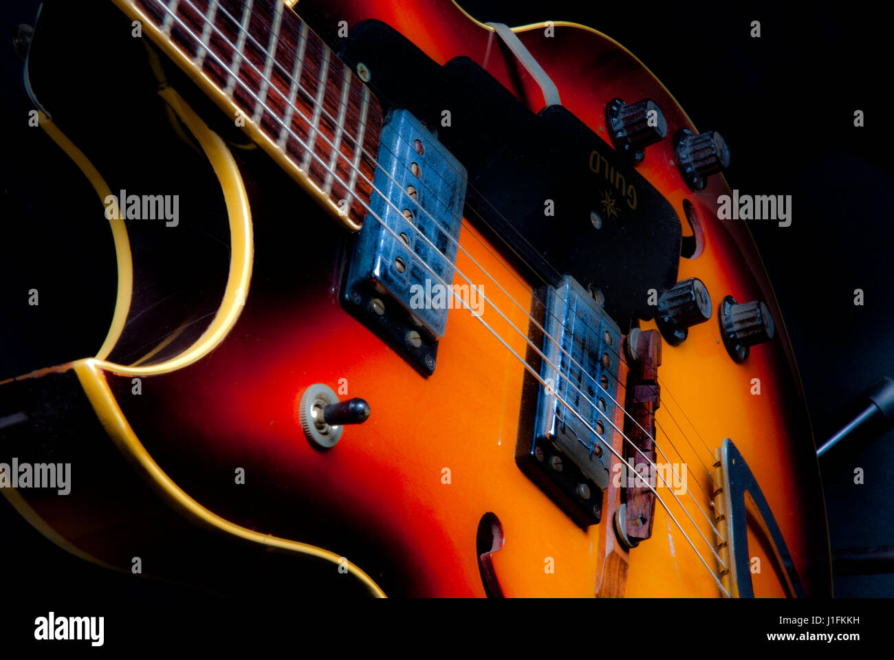 electric guitar musical instrument Stock Photo - Alamy