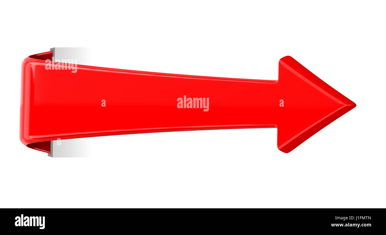 3d arrows. Image with clipping path Stock Photo - Alamy