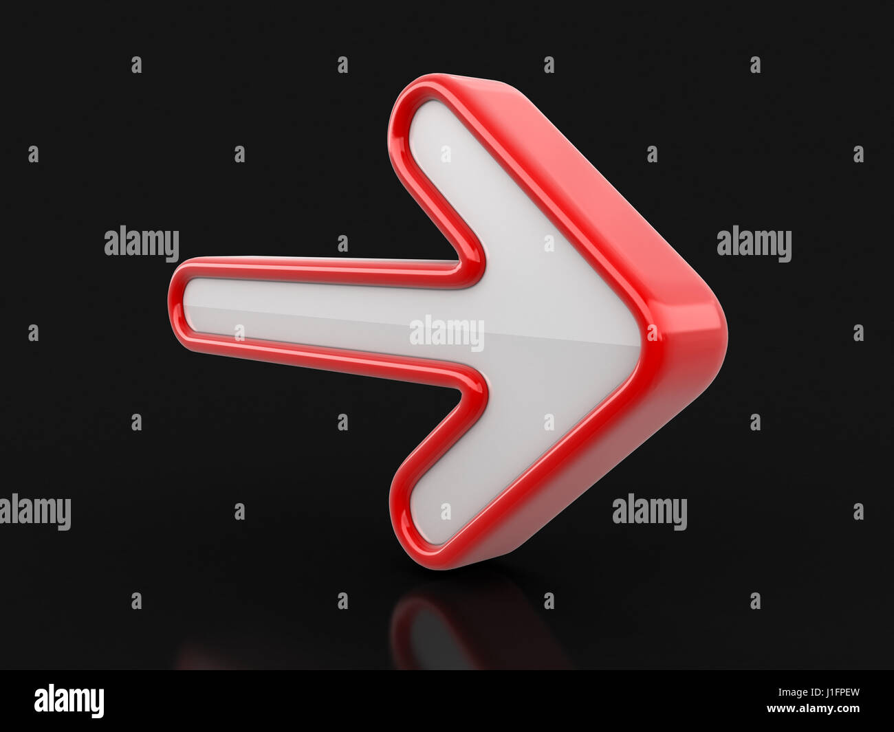 3d arrows. Image with clipping path Stock Photo - Alamy