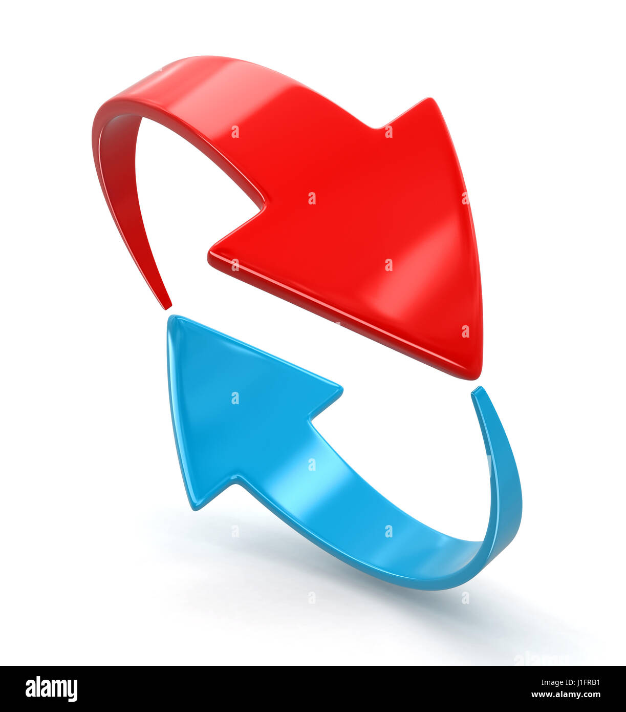 Color circle arrows Cut Out Stock Images & Pictures - Alamy