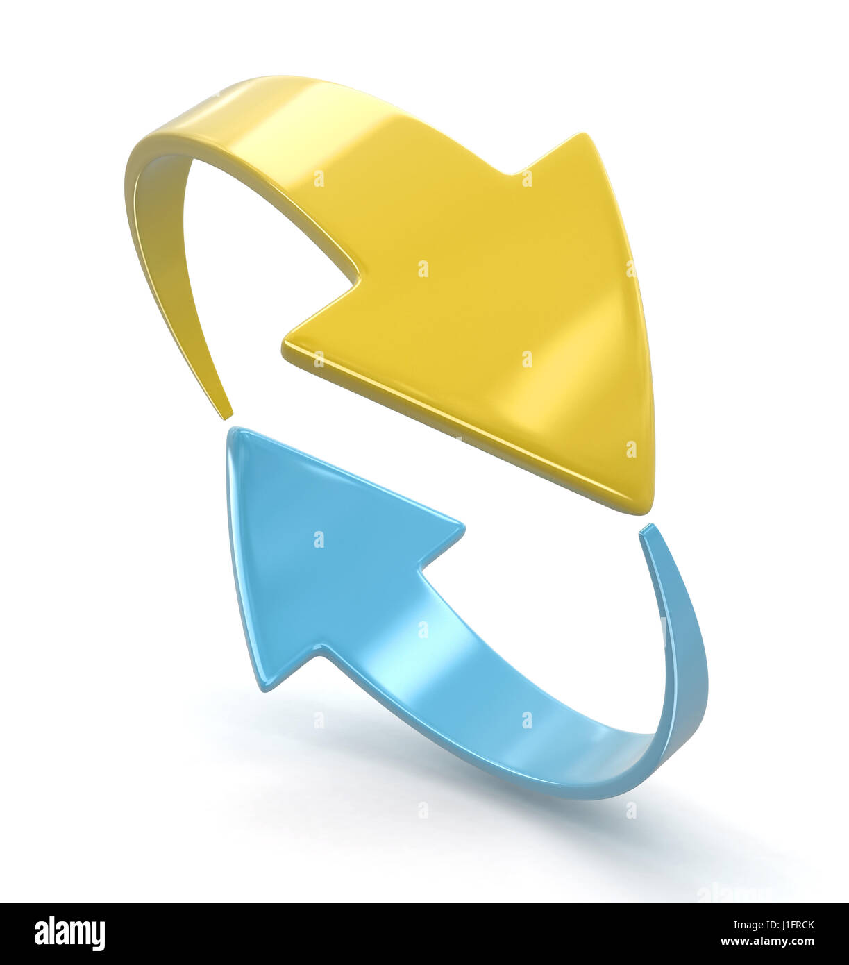 3d arrows. Image with clipping path Stock Photo - Alamy