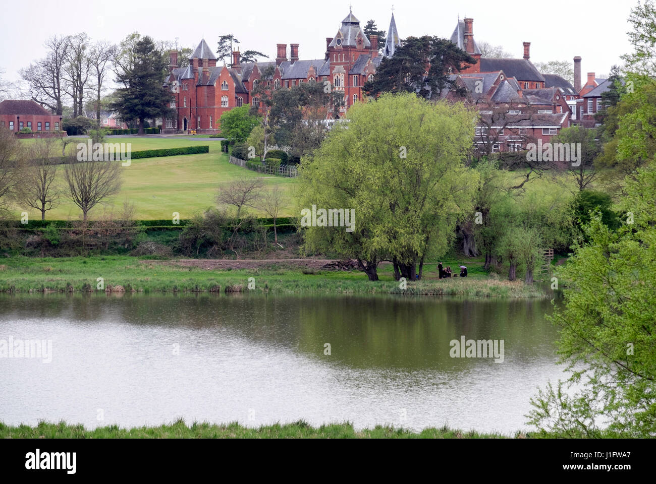 market town of Framlingham in Suffolk in England Stock Photo - Alamy