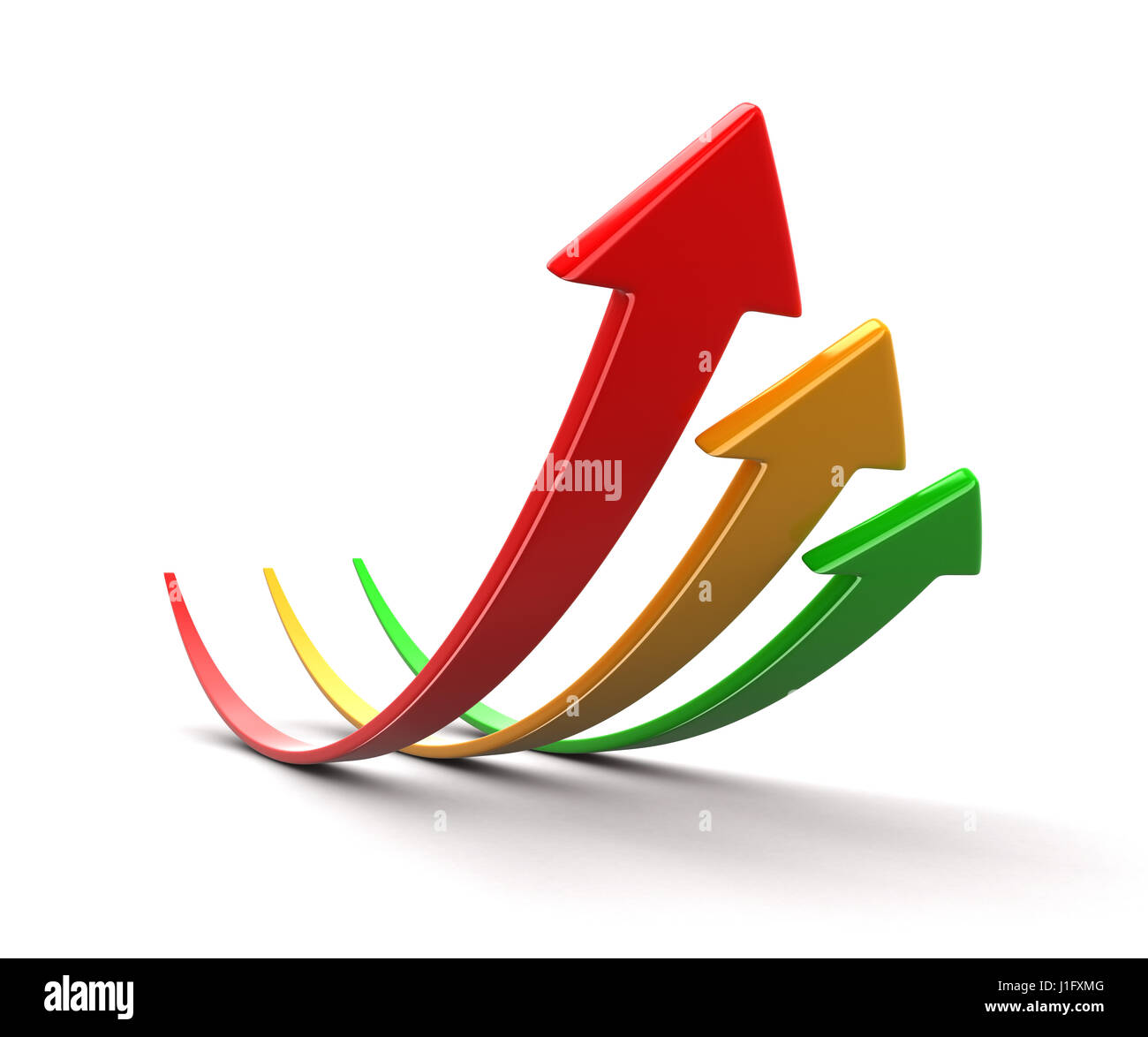 Arrow up. Image with clipping path Stock Photo - Alamy