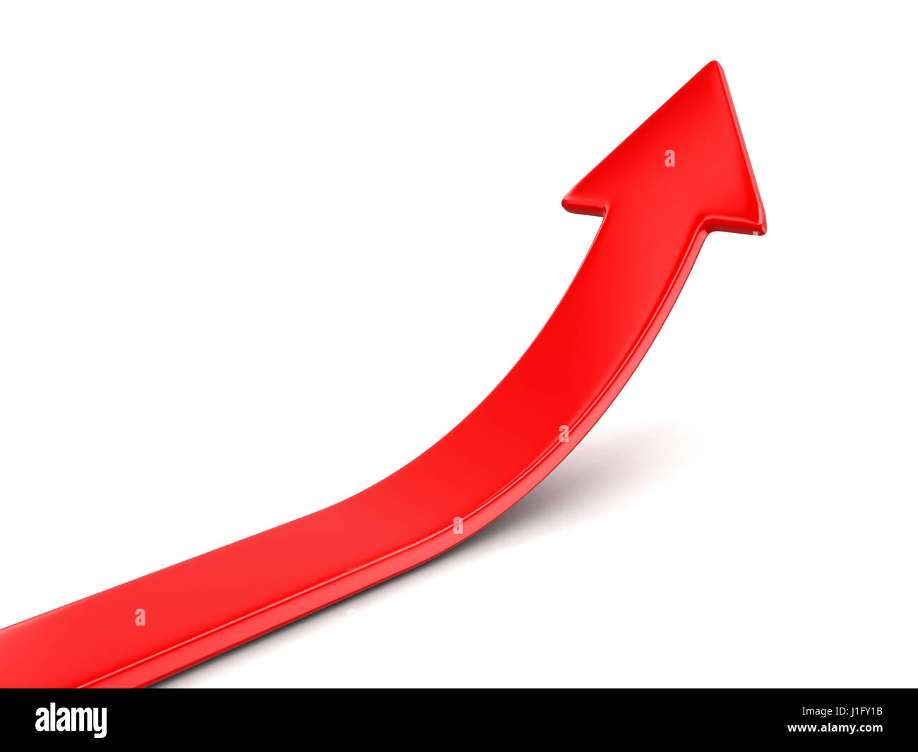 Arrow up. Image with clipping path Stock Photo - Alamy
