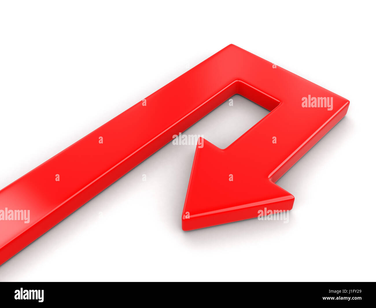 3d Arrows back. Image with clipping path Stock Photo - Alamy
