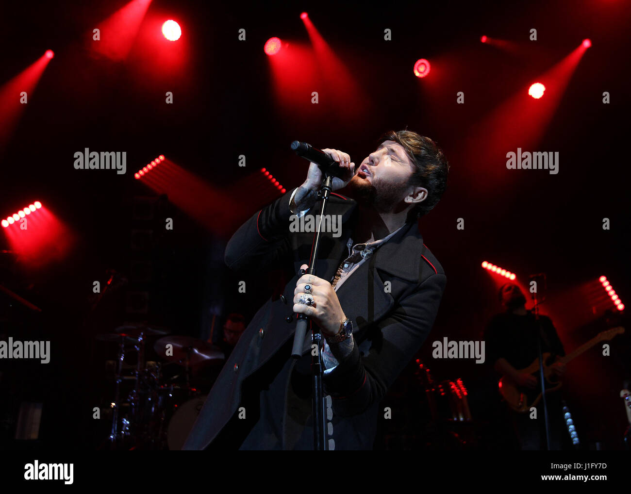 British musician James Arthur performing at the O2 Shepherds Bush ...