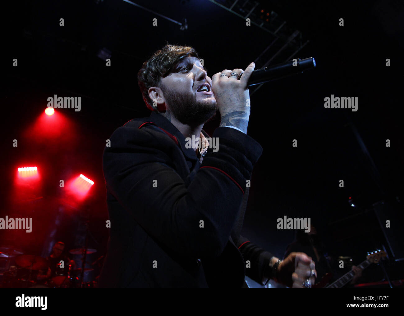 British musician James Arthur performing at the O2 Shepherds Bush ...