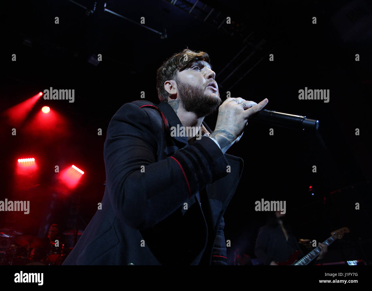 British musician James Arthur performing at the O2 Shepherds Bush ...