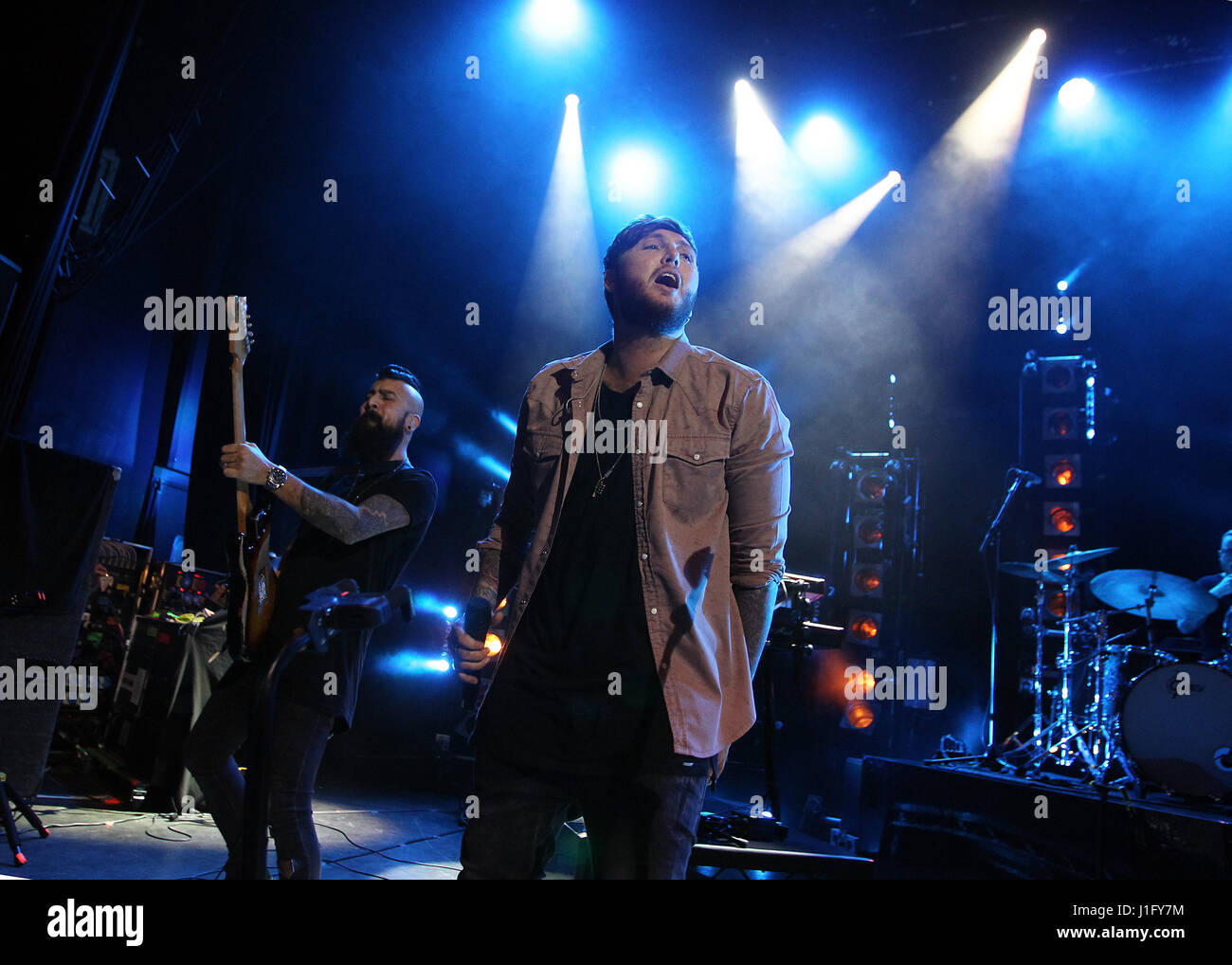 British musician James Arthur performing at the O2 Shepherds Bush ...