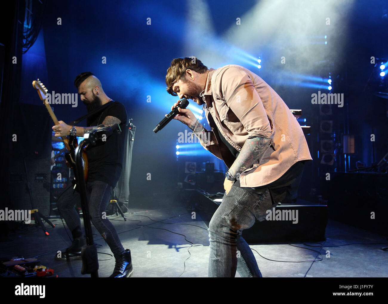 British musician James Arthur performing at the O2 Shepherds Bush ...
