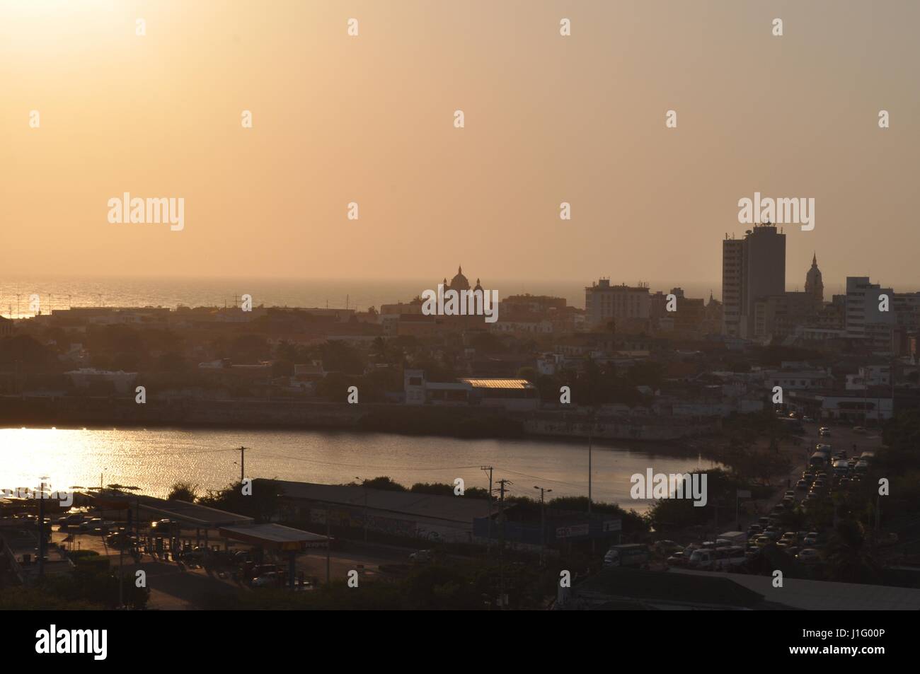 Colombia sunset hi-res stock photography and images - Alamy